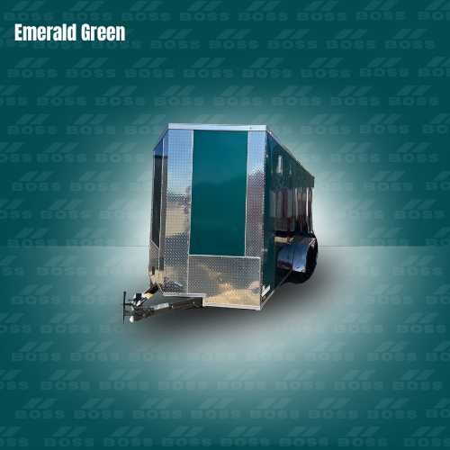 Premium .080 Poly Exterior Colors for 14′ Trailer ‣ Boss Cargo Trailers